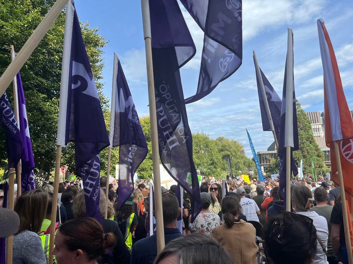 Nurses turn out to support teachers’ strike action – Kaitiaki Nursing ...