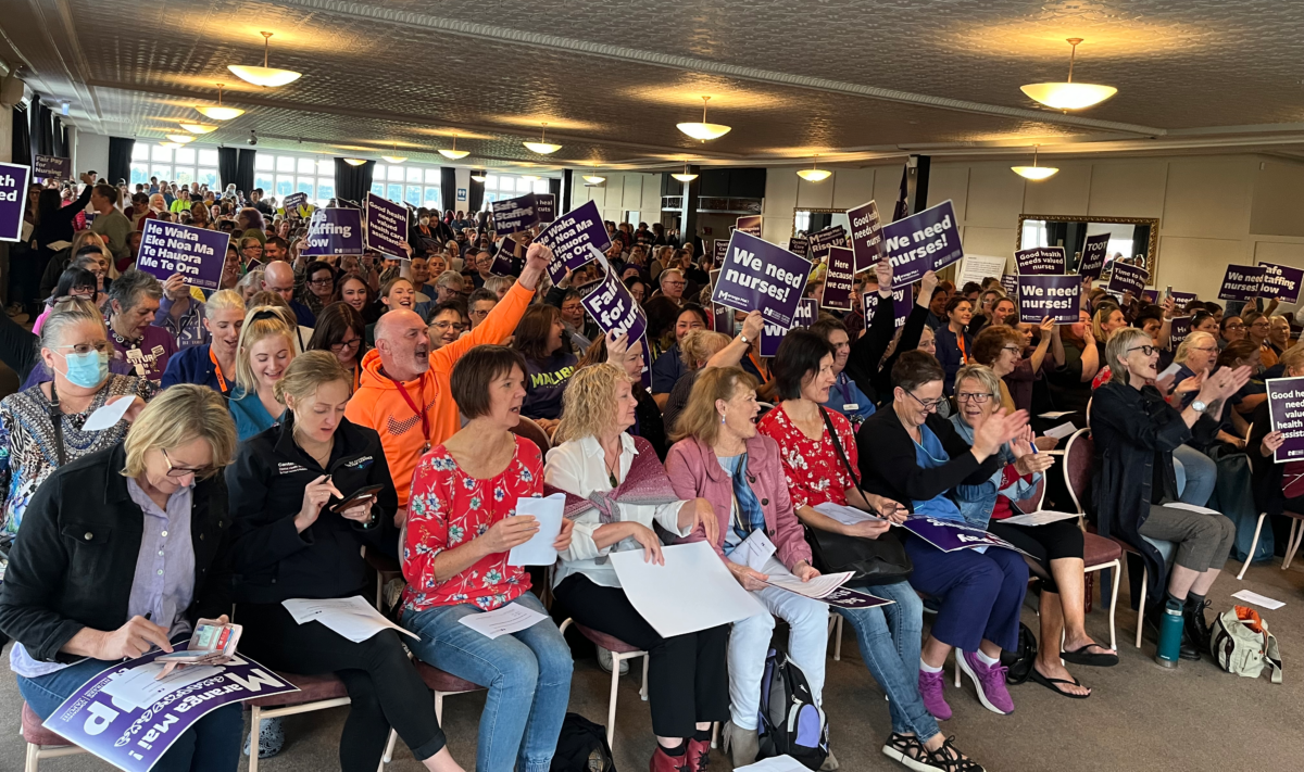 Huge attendance at stop-work meetings, as nurses say offer ...