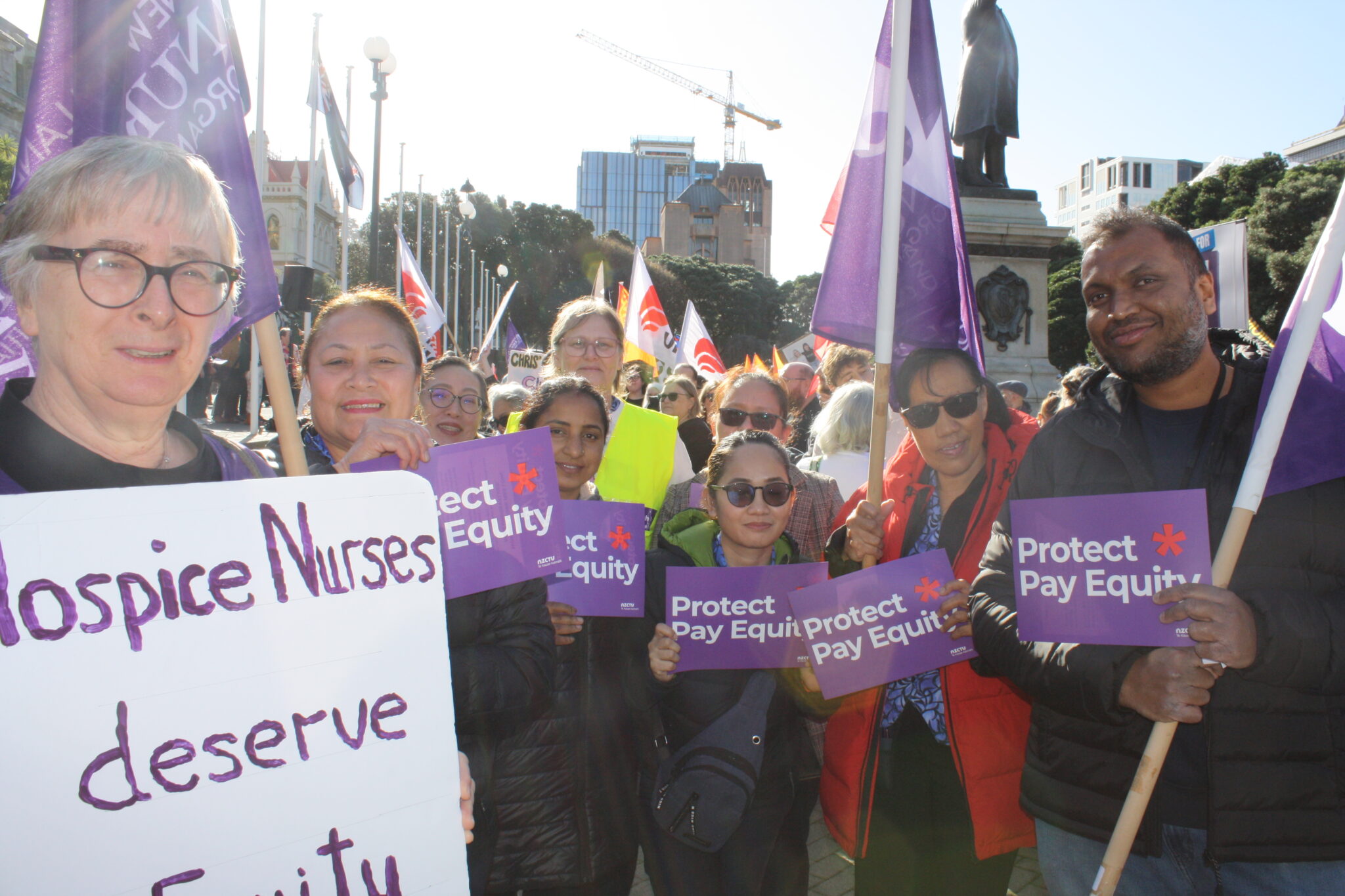 ‘Rage, rage, rage’ drives mass turnout to Budget 2025 pay equity ...