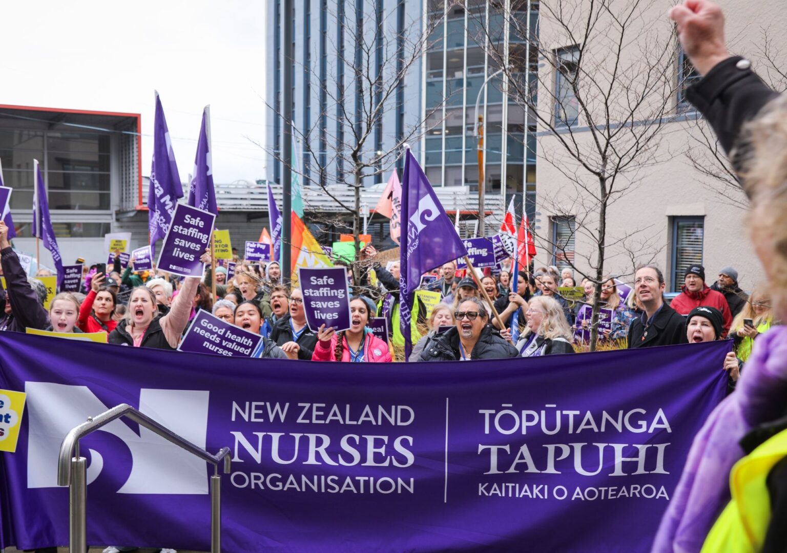 ‘Nurses are part of our family’ — author pays back support with march ...