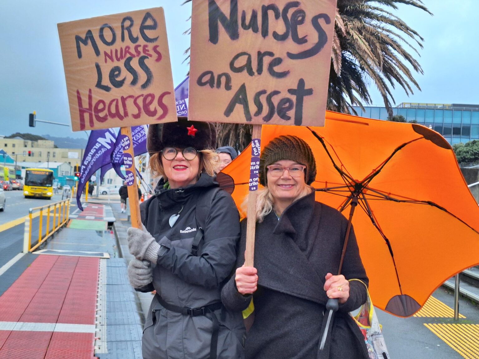 ‘Just the beginning’, say fed-up nurses and kaiāwhina as 24-hour strike ...
